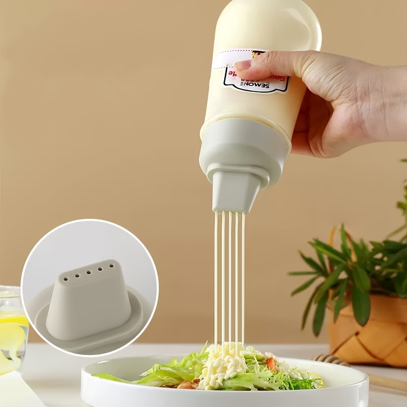 1 Piece, Squeeze Sauce Bottle, Leak-Proof Refillable Condiment ...
