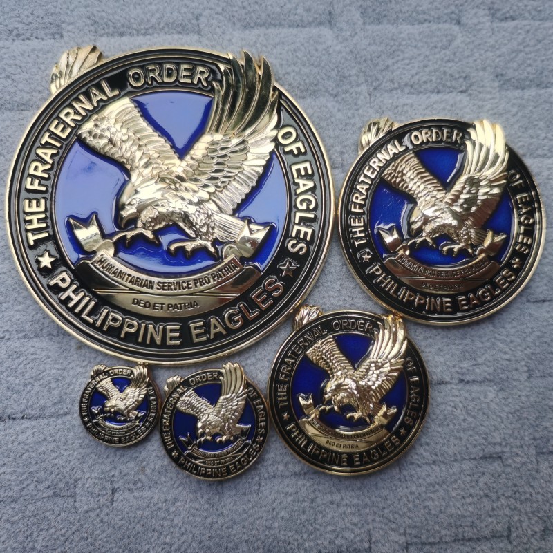 Philippine Eagles Car Emblem with Red Adhesive Size 3/4 1 1.5 2 3 ...