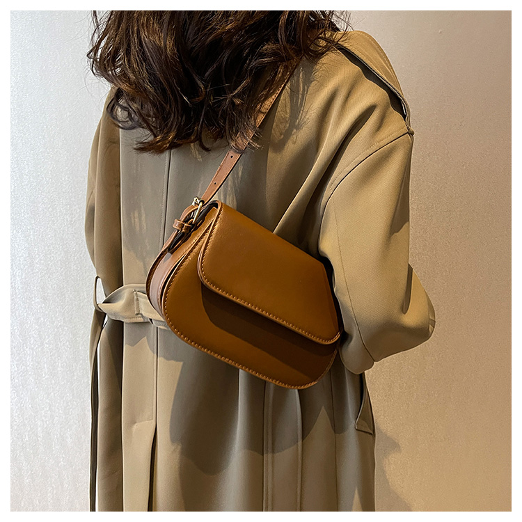 BG4 Leather Crossbody Classic Box Shaped Flap Shoulder Bag Fashion ...