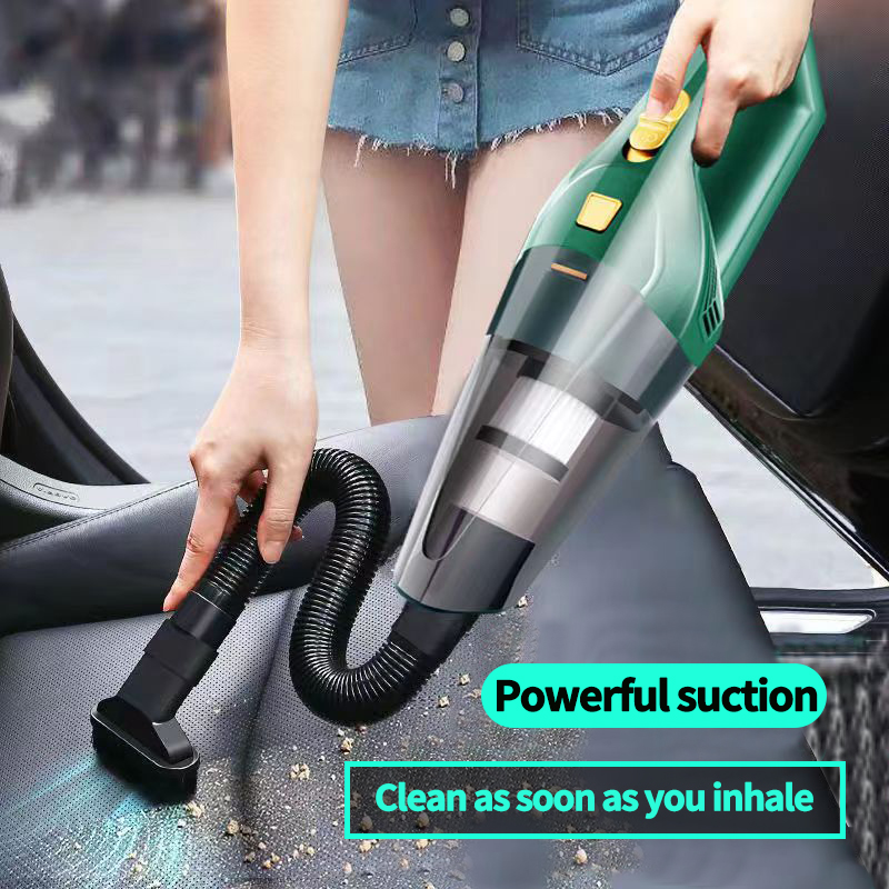 In-vehicle Vacuum Cleaner Car Uses The High Suction Power Wireless Hand ...