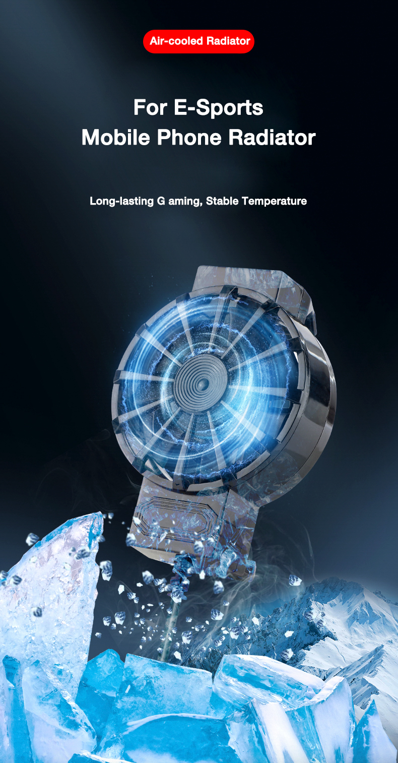 【Free Gift】HG X16 Mobile Phone Cooling Fan Mini Universal Phone Cooler ...