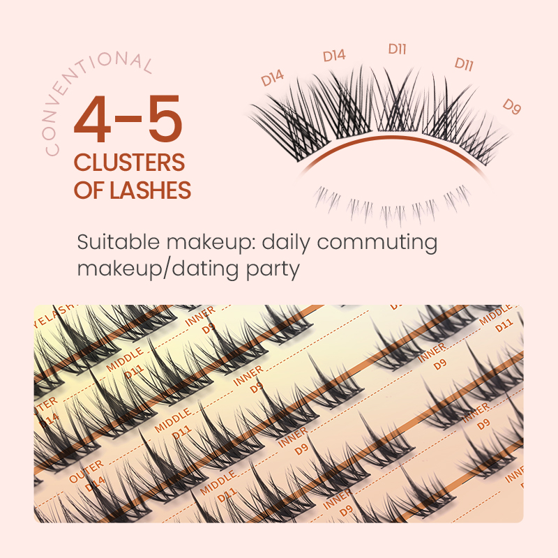 24-hour shipping 】MLEN DIARY Cat False Eyelashes extension set with ...