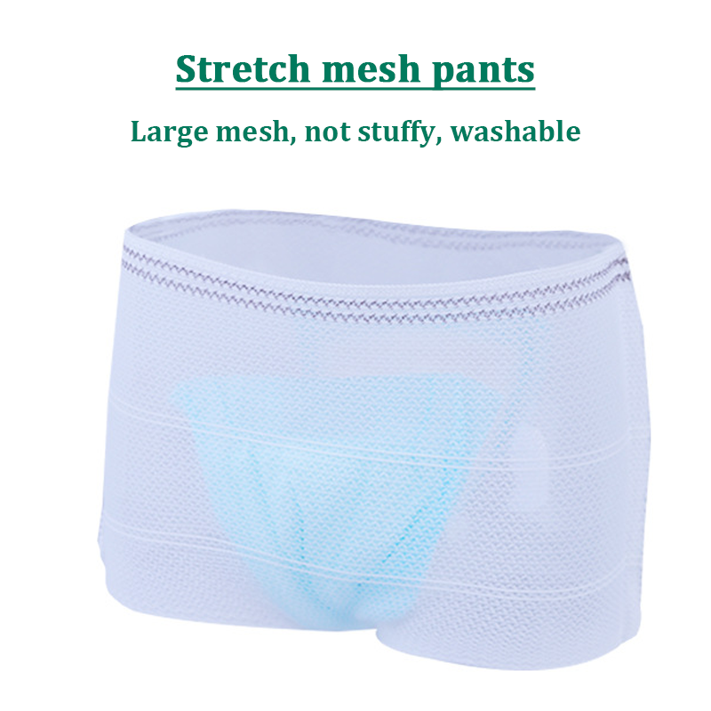 10Pcs Washable Mesh Panties Reuseable Disposable Underwear Shorts ...