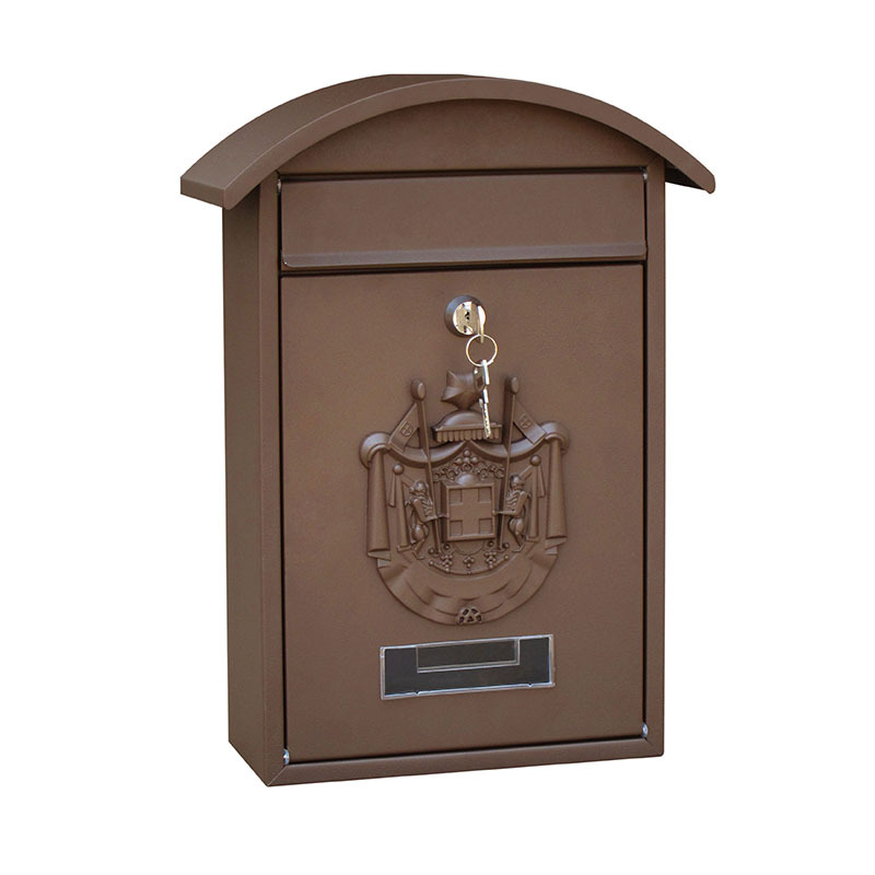 Letter Mailbox Post box with waterproof and Lockable Box with European ...