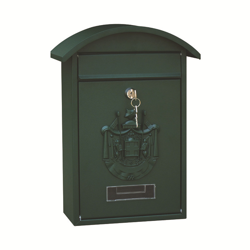 Letter Mailbox Post box with waterproof and Lockable Box with European ...