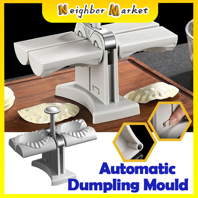 Double Head Automatic Electric Dumpling Maker Machine Manual Dumpling ...