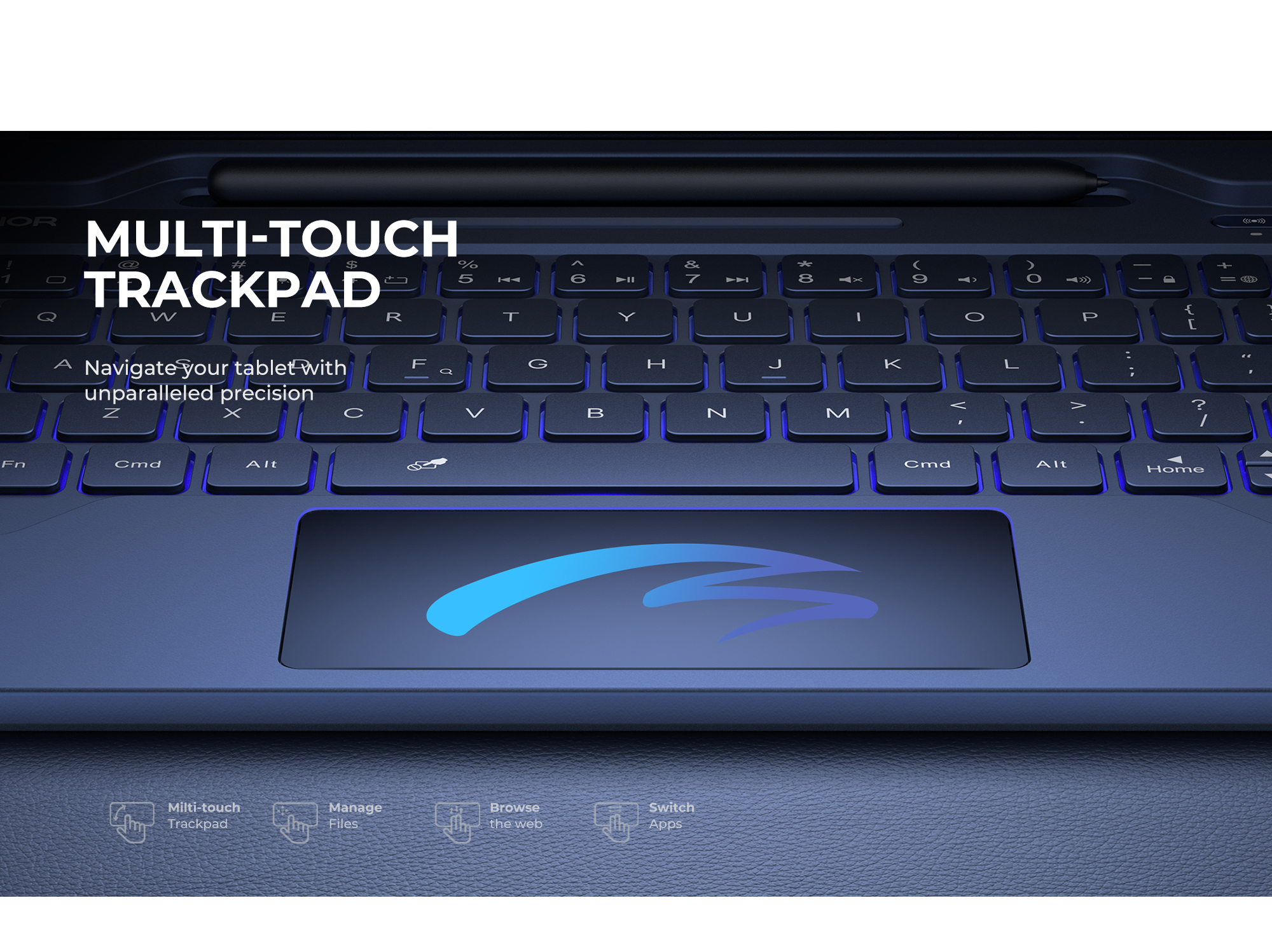 Dexnor Keyboard Case for Samsung Galaxy Tab S9 11"/ S9 FE 10.9" Case ...