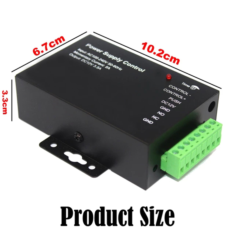 DC 12V 3.5A/5A Door Access Control System Switch Power Supply Adapter ...