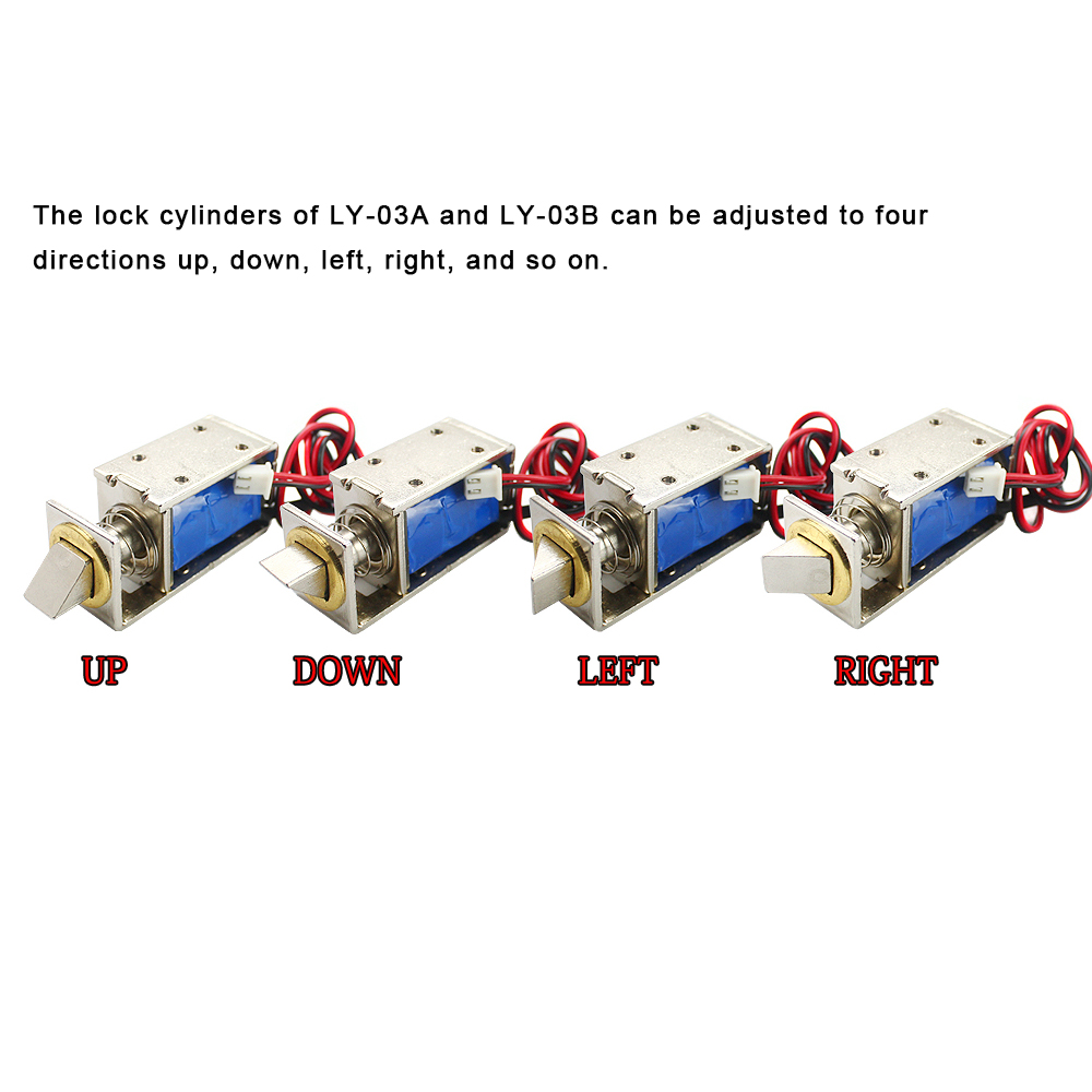 Electric control lock DC12V electronic lock door lock solenoid coil ...