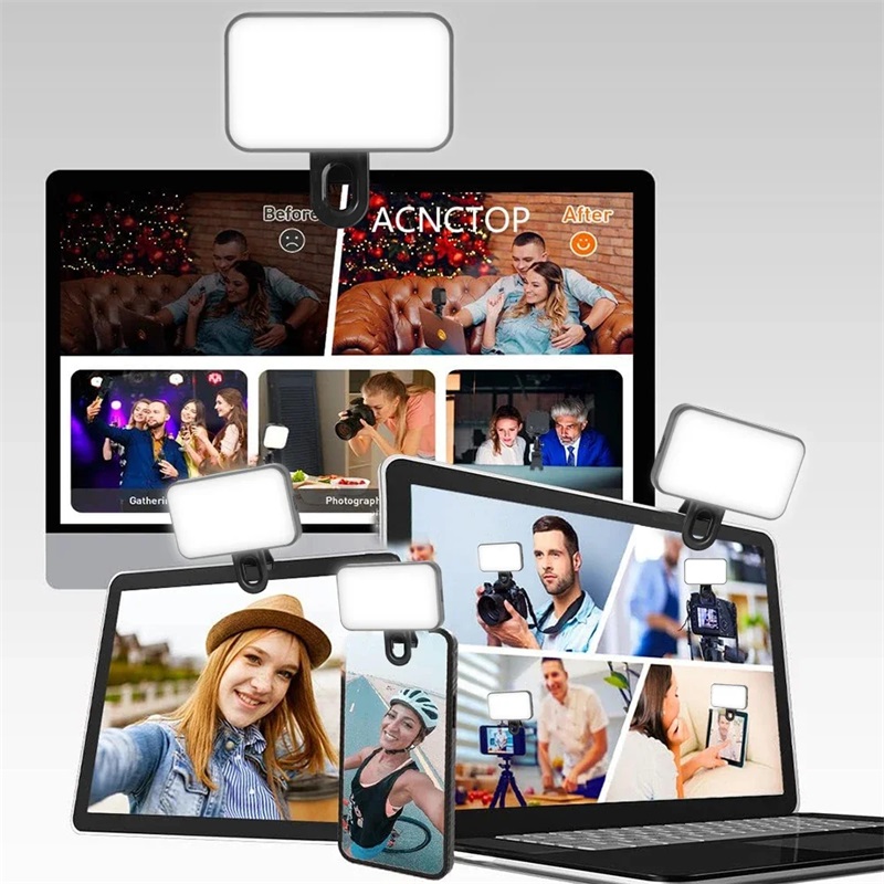 Portable Mini Selfie Fill Light On For Mobile Phone Computer Fill Light ...