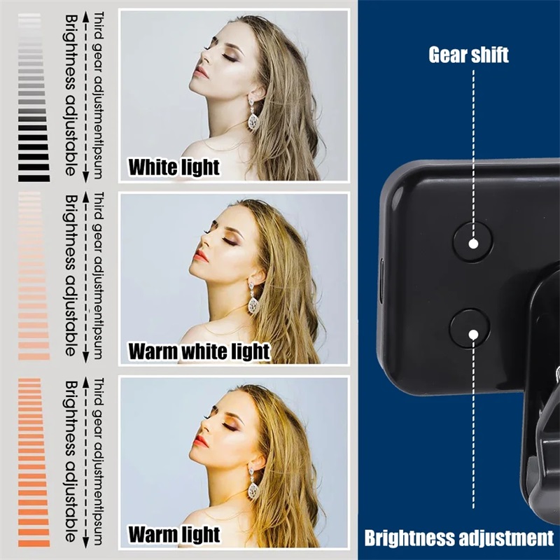 Portable Mini Selfie Fill Light On For Mobile Phone Computer Fill Light ...
