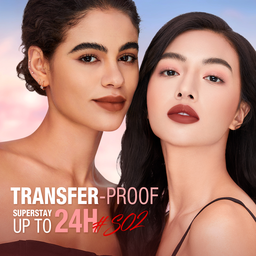 O.TWO.O Lip Tint Set 2pcs Waterproof Long Lasting Matte Liquid Lipstick ...