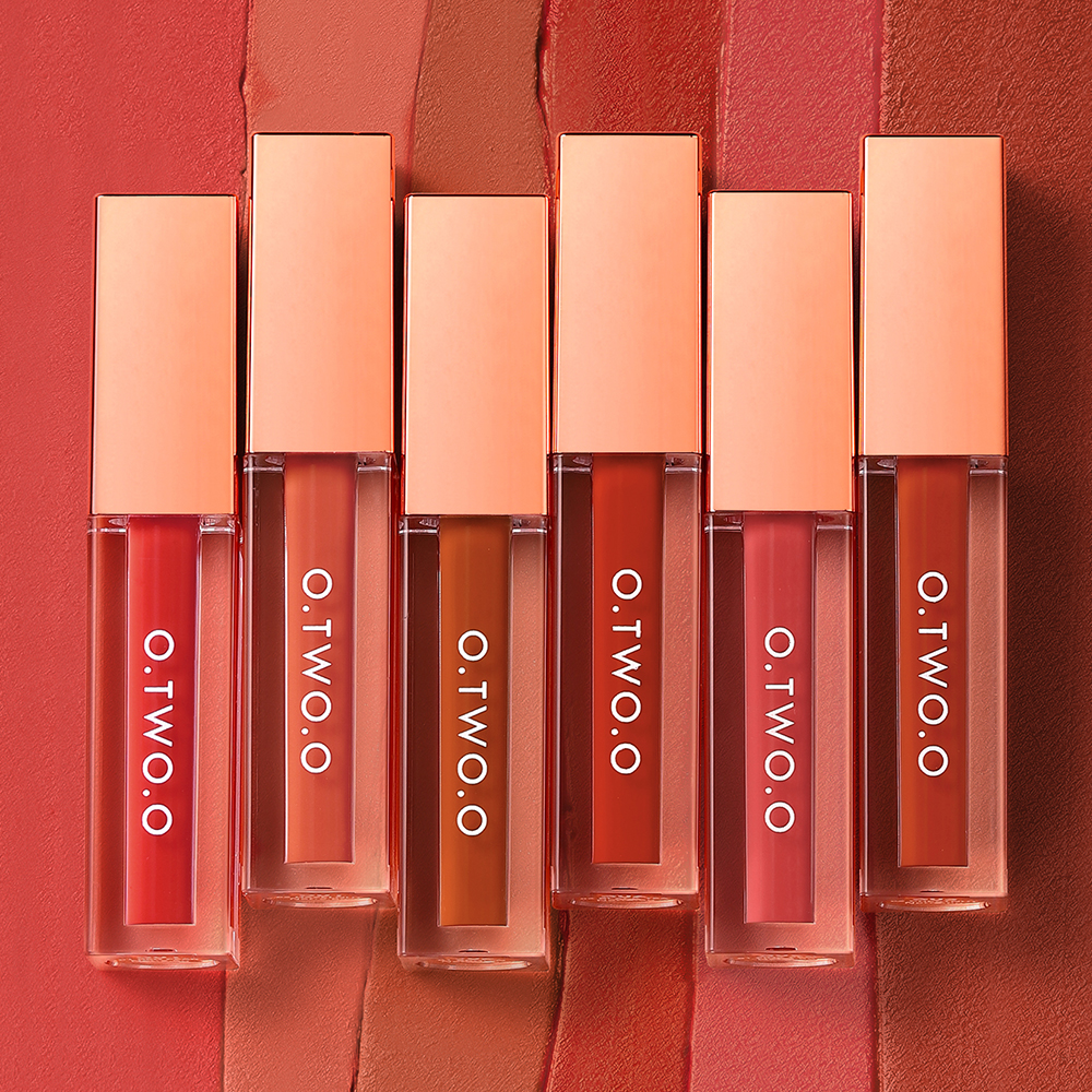 O.TWO.O Lip Makeup Set 2pcs Lip Tint Kissproof Matte Waterproof Long ...