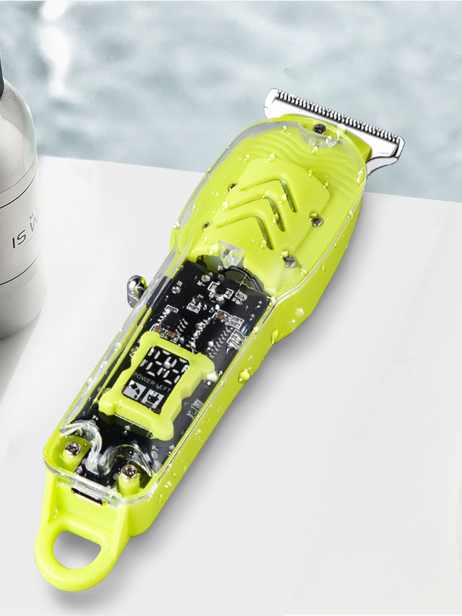 1pc Transparent electric hair clipper, hair salon specific shaving ...