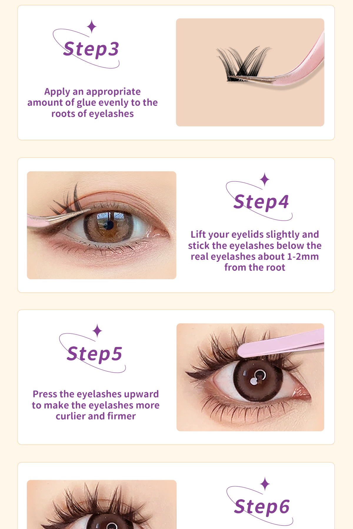 [Sent From Manila] Elyzza W-shaped 2-3 Days Arrival DIY Eyelash ...