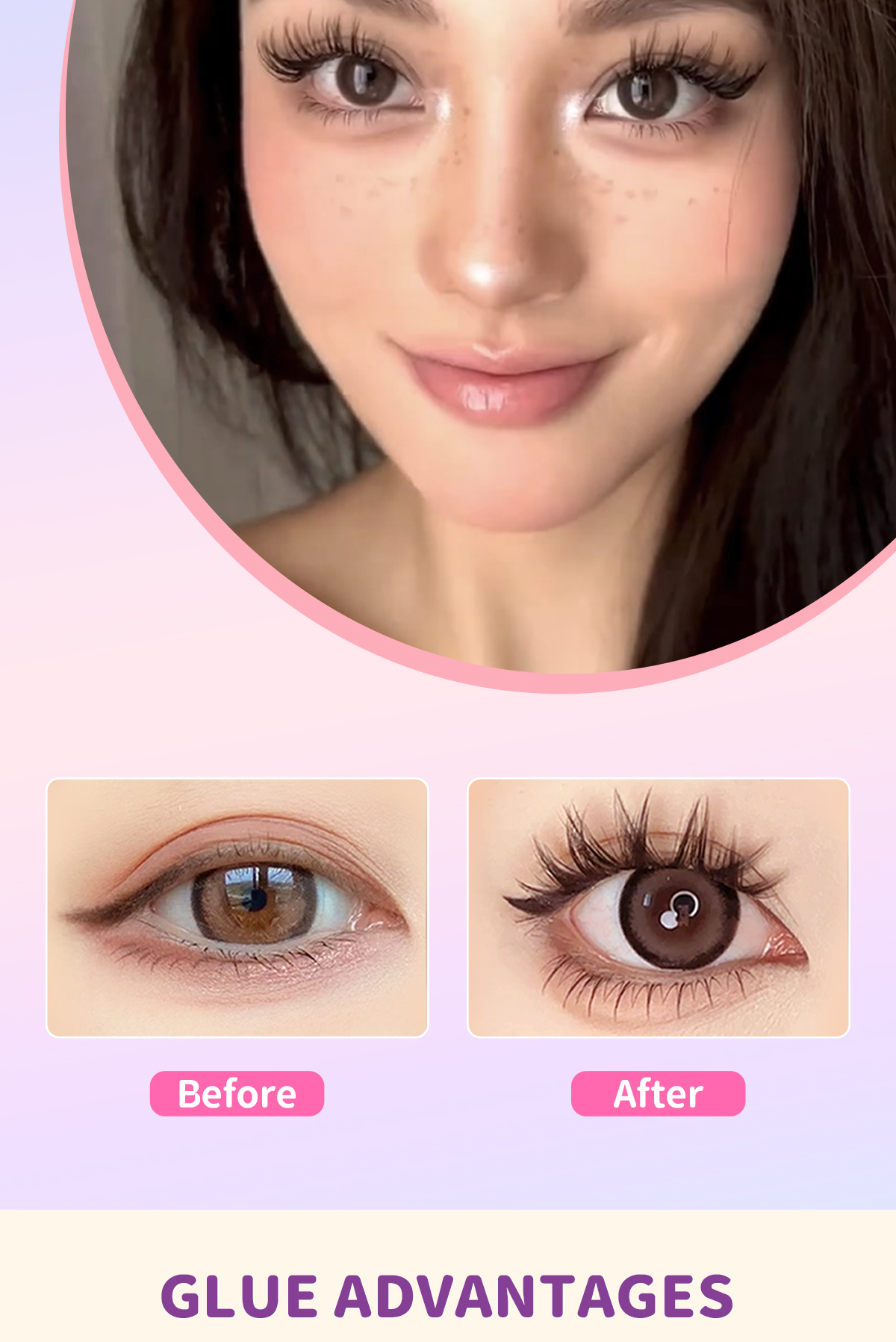 [Sent From Manila] Elyzza W-shaped 2-3 Days Arrival DIY Eyelash ...