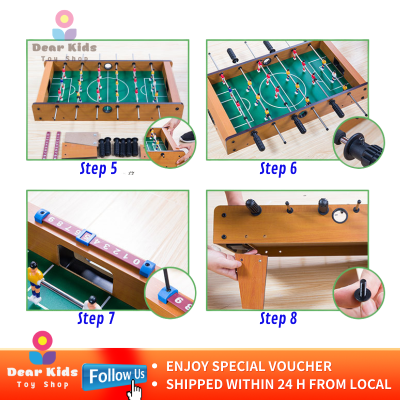 Table Football Game Mini Table Soccer Set Kids Sports Toy Desktop ...