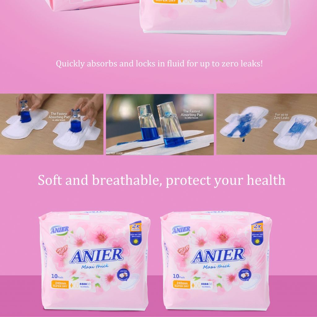 Pads of all sizes, full flow, with wings, set of 10, all-weather and ...