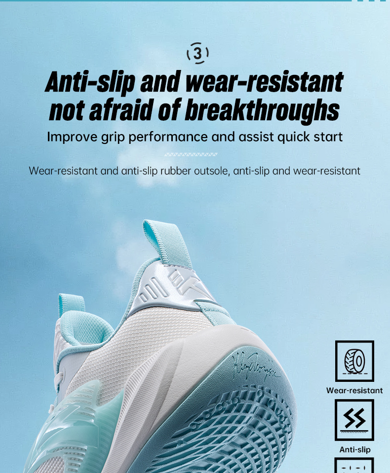 ANTA KT Light Cavalry 9 Klay Thompson Men Basketball Shoes Cushion Wear ...