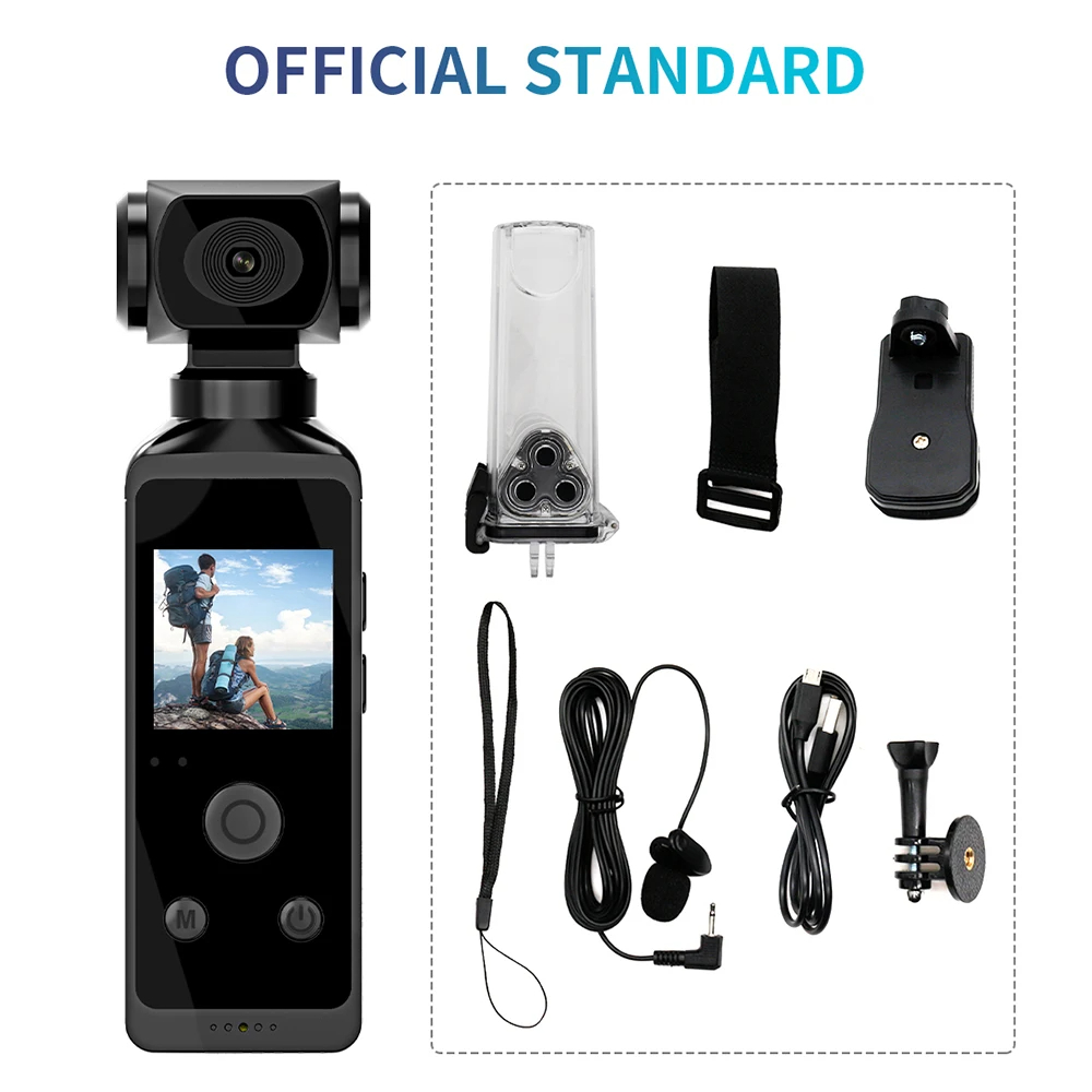4K HD Mini Action Camera Home DV Magnetic Video Voice Recorder Motion ...