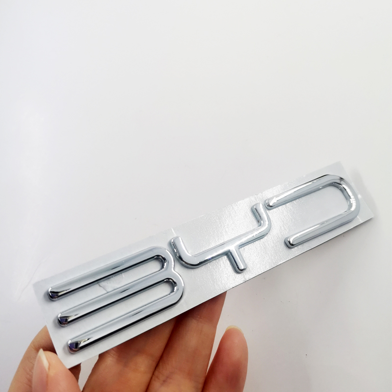 1 x New Metal BYD Build Your Dreams Car Auto Rear Decorative emblem ...