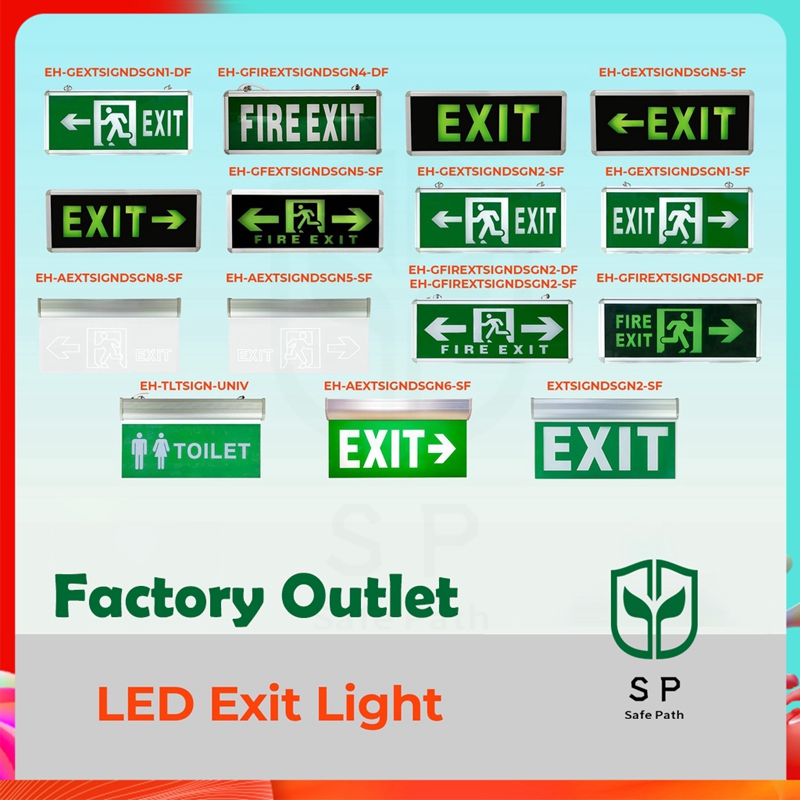 【SFP】LED Exit/Emergency Light High Quality EXIT LED Light Emergency ...
