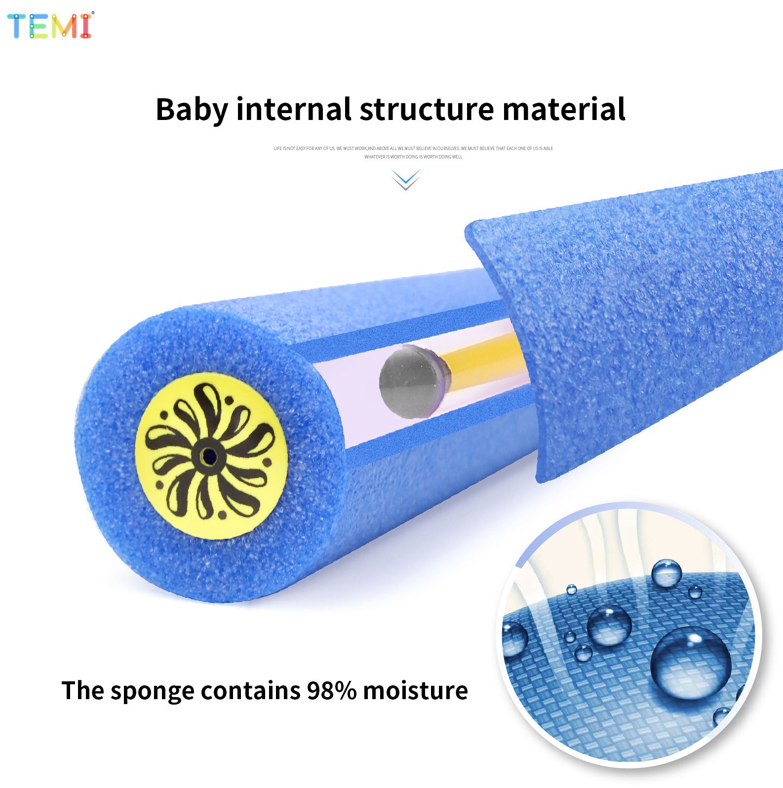 Soft Foam Water Shooting Blaster Toy Pump And Shoot Outdoor Playing ...