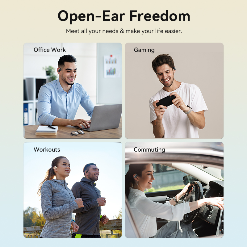 Vention OWS Wireless Bluetooth Open Ear Headphones OpenBeat 011 ...