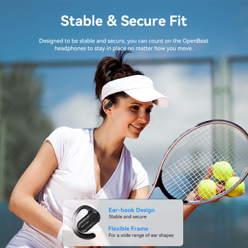 Vention OWS Wireless Bluetooth Open Ear Headphones OpenBeat 011 ...