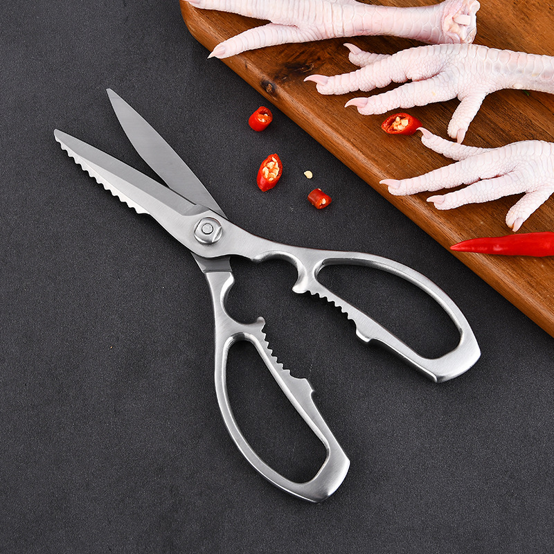 Heavy Kitchen Scissors,Kitchen Shears, Suitable for Food, Crabs, Meat ...
