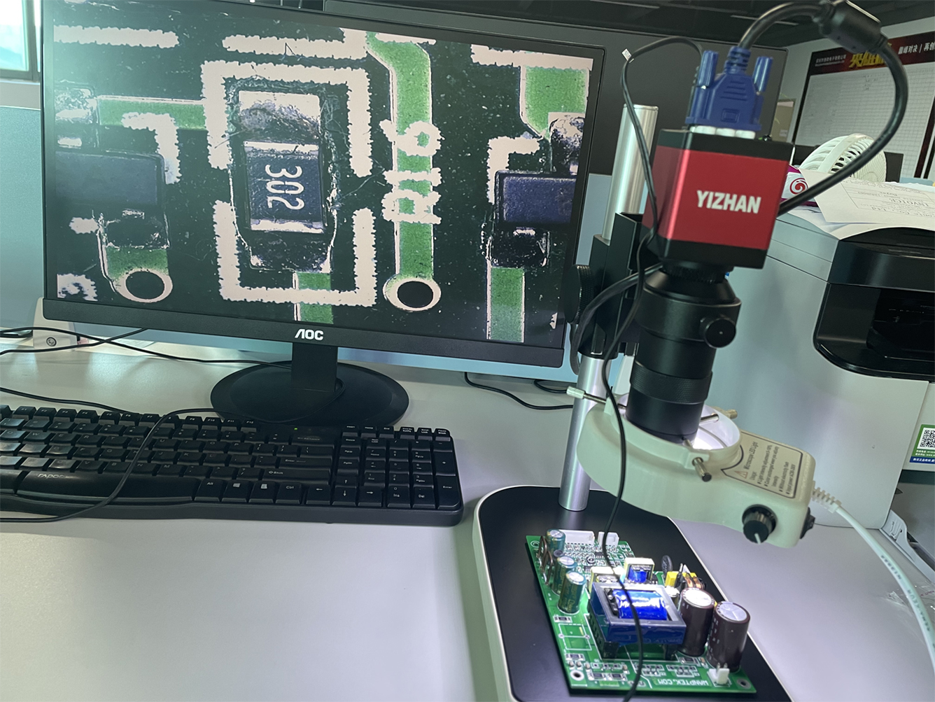 【YIZHAN】VGA 13MP 4K HDMI 48MP Camera Digital Microscope, Electronic ...