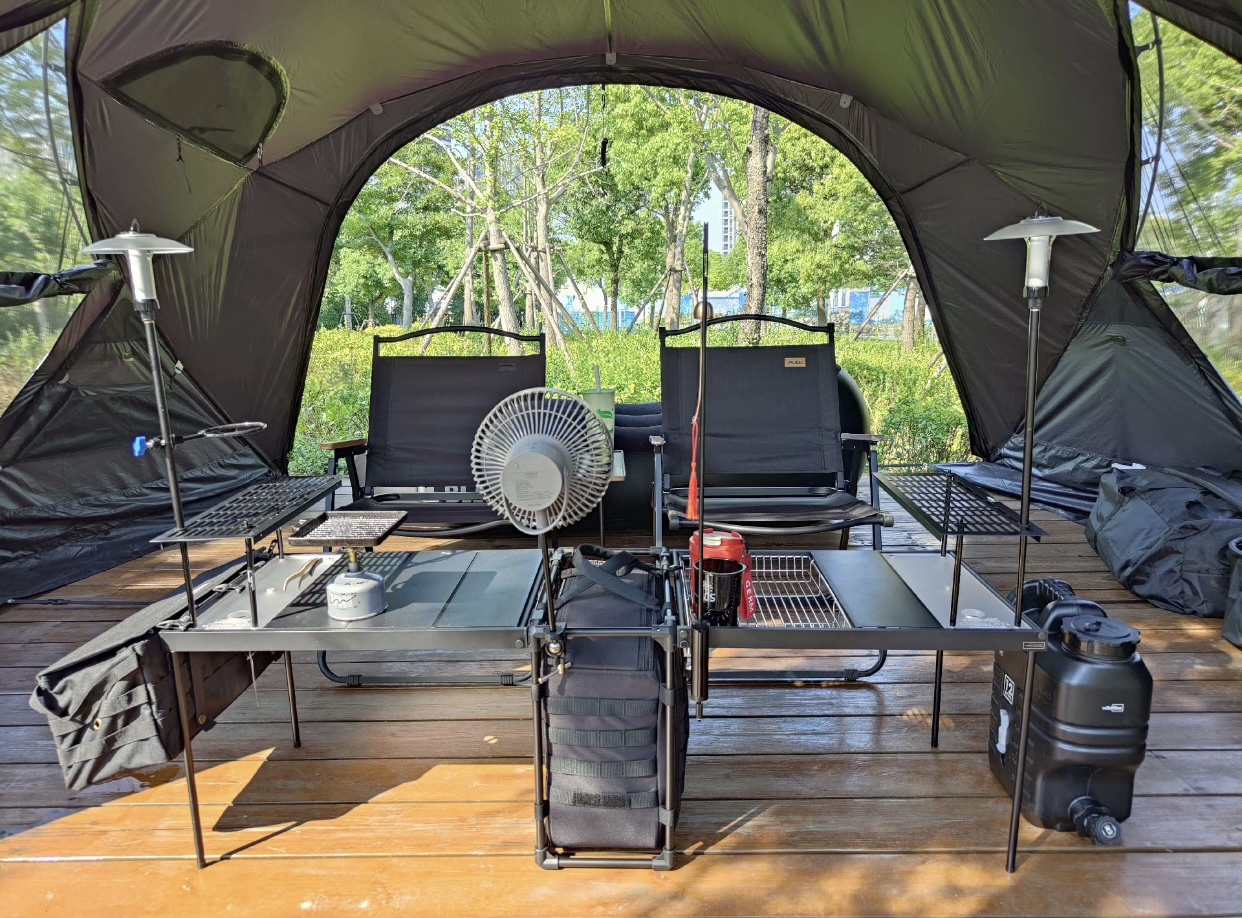 Outdoor Camping Equipment Accessories, Suitable for helinox office M Table Extension Frame IGT ...