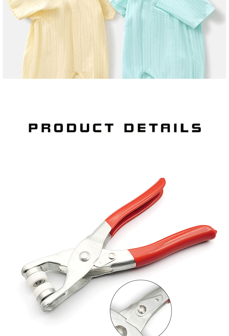 100 Set Snap Button Pliersn tools Set with storage box Metal Snap ...