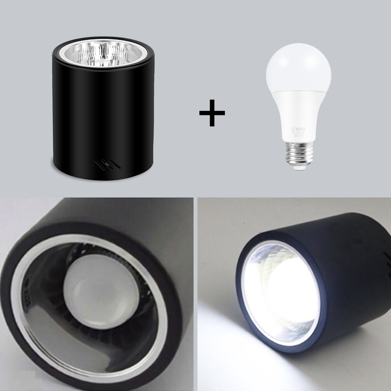 Led Downlight Surface Mounted Round Square Ceiling Spotlight ...