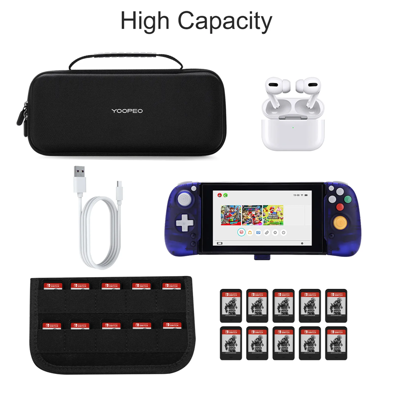 Travel Case for Nintendo Switch 2/Switch OLED/Switch Lite/MOBAPAD M6-HD ...