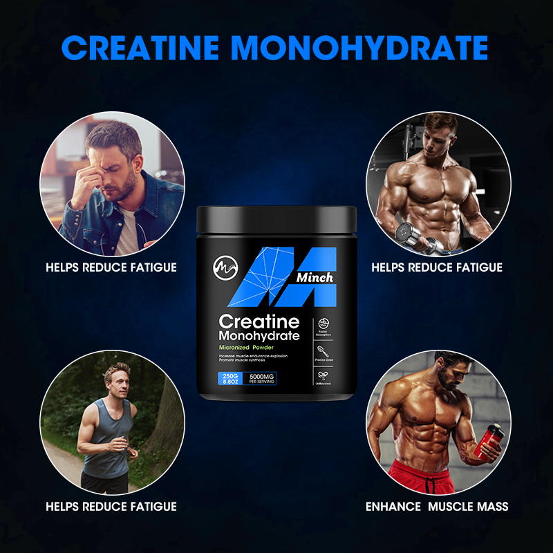 Minch Creatine Monohydrate Powder Creatine Muscle Builder for Man ...