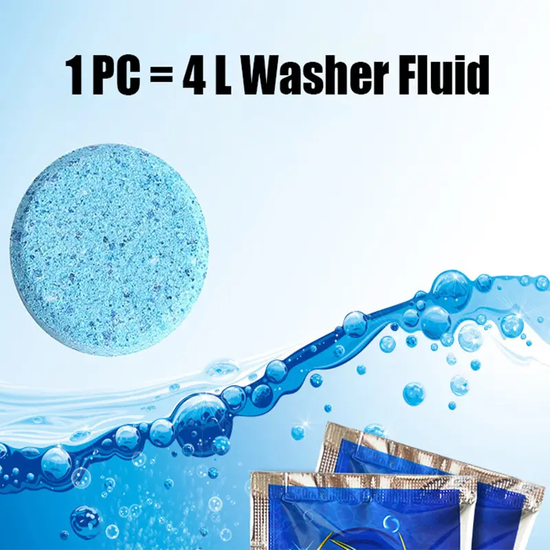 New 20/30/50/100 Pack Car Glass Cleaner Concentrated Windshield Washer ...