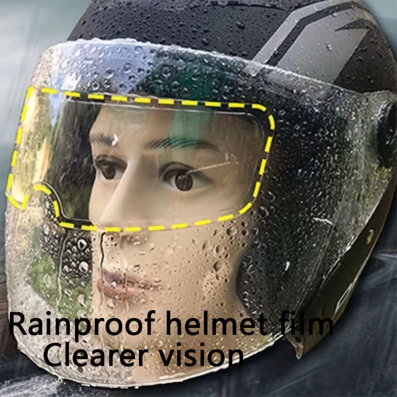 Universal Anti-Fog Helmet Film - 1/2/4 Pack for Electric Motorcycle ...