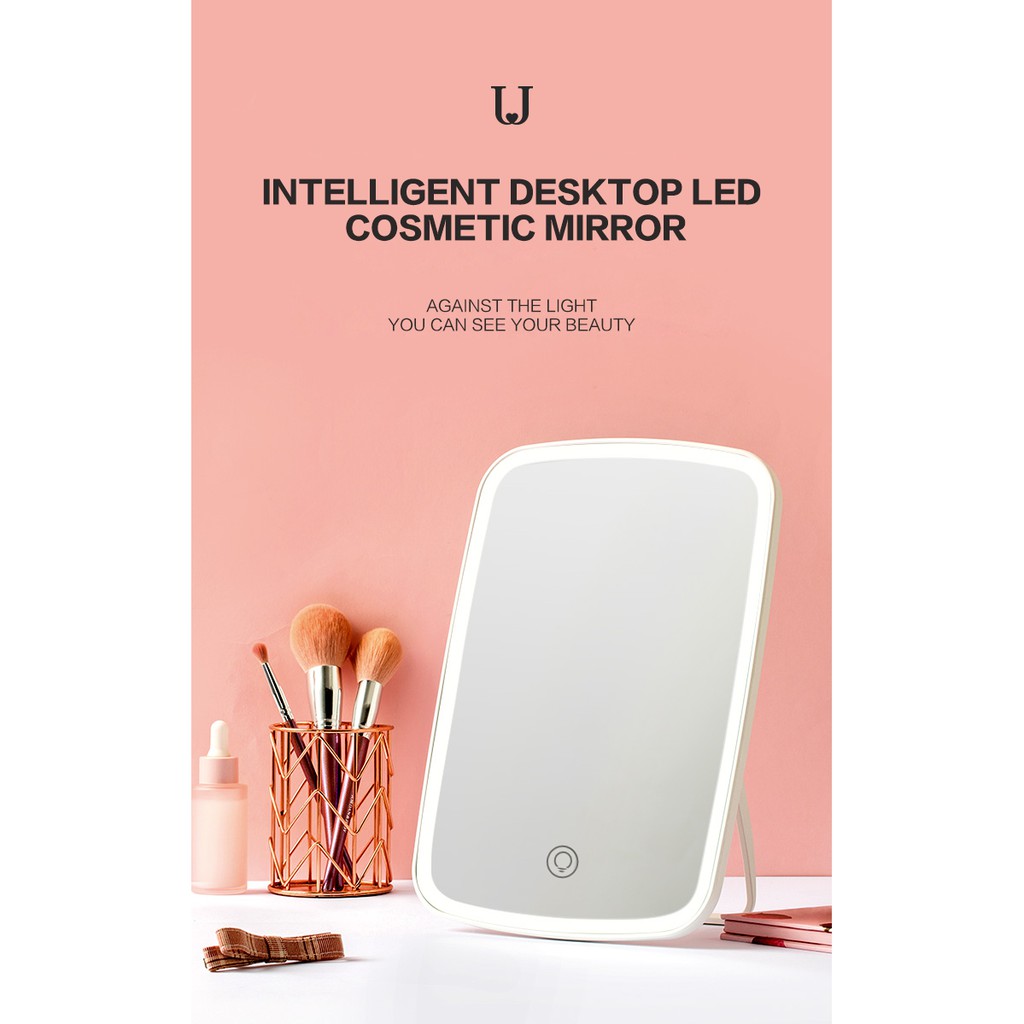 Xiaomi Mijia LED Makeup Mirror Touch Switch Control with led Light ...