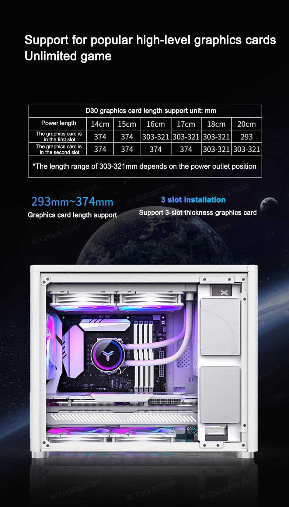JONSBO D30 M-ATX Case White/Black/Silver Aluminum Housing Side ...