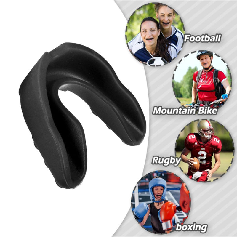 1pc Sports Mouth Guard Basketball Rugby Sports Boxing Karate Appliance ...