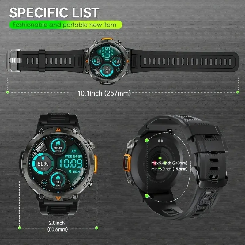 2024 New KE3 Smart Watch 3ATM Waterproof Original Design for Men ...
