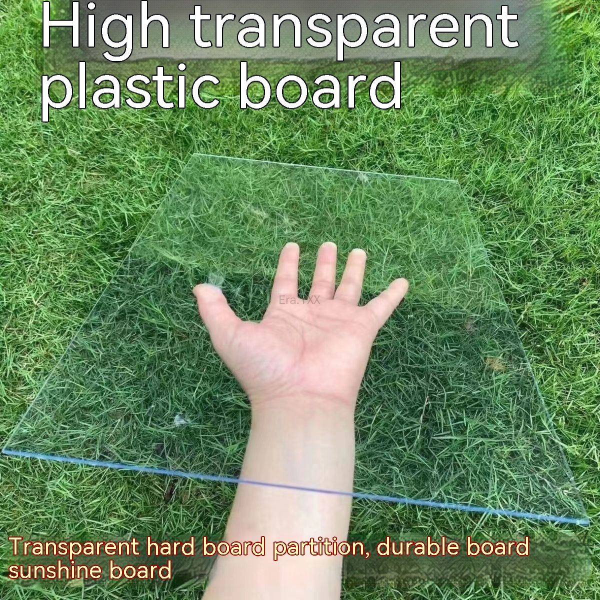 High Transparent Hard Plastic Board Transparent PC Endurance Board ...