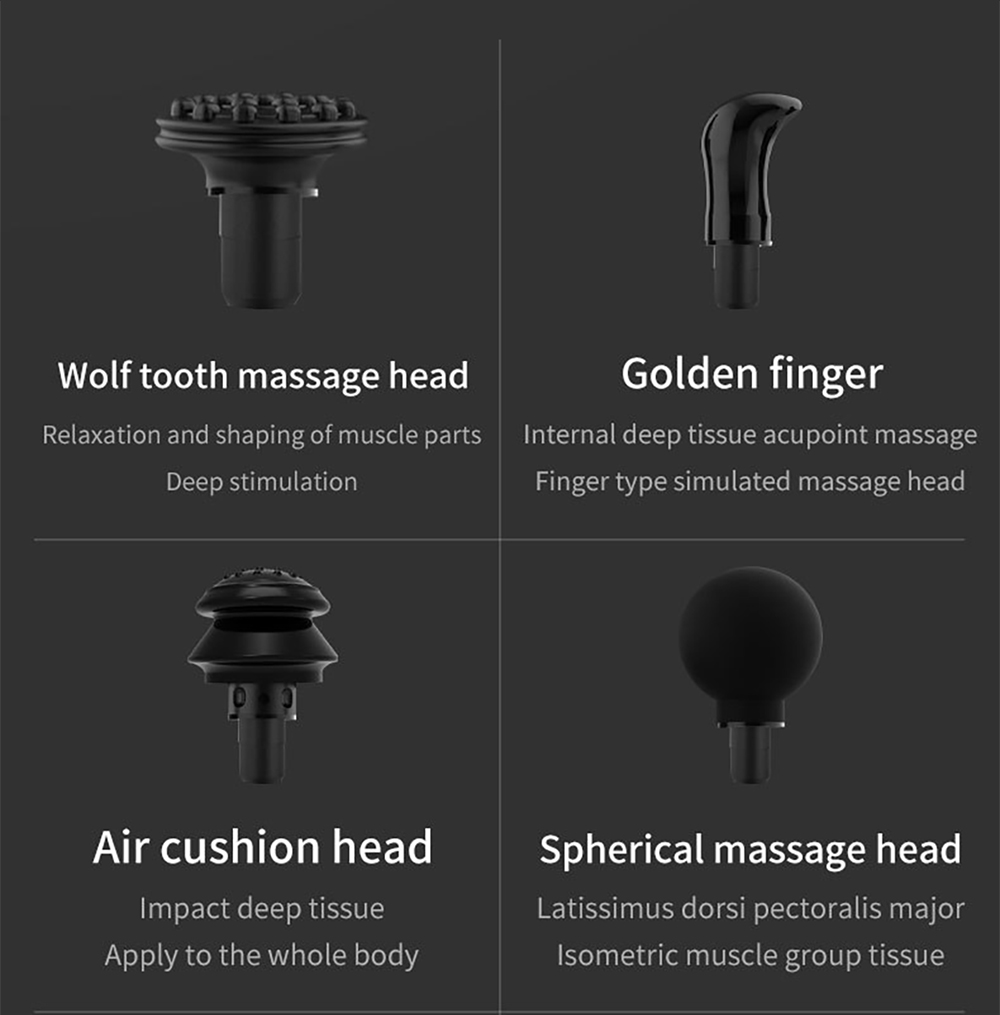 INSMART massager electric massage gun heavy duty massager gun massage ...