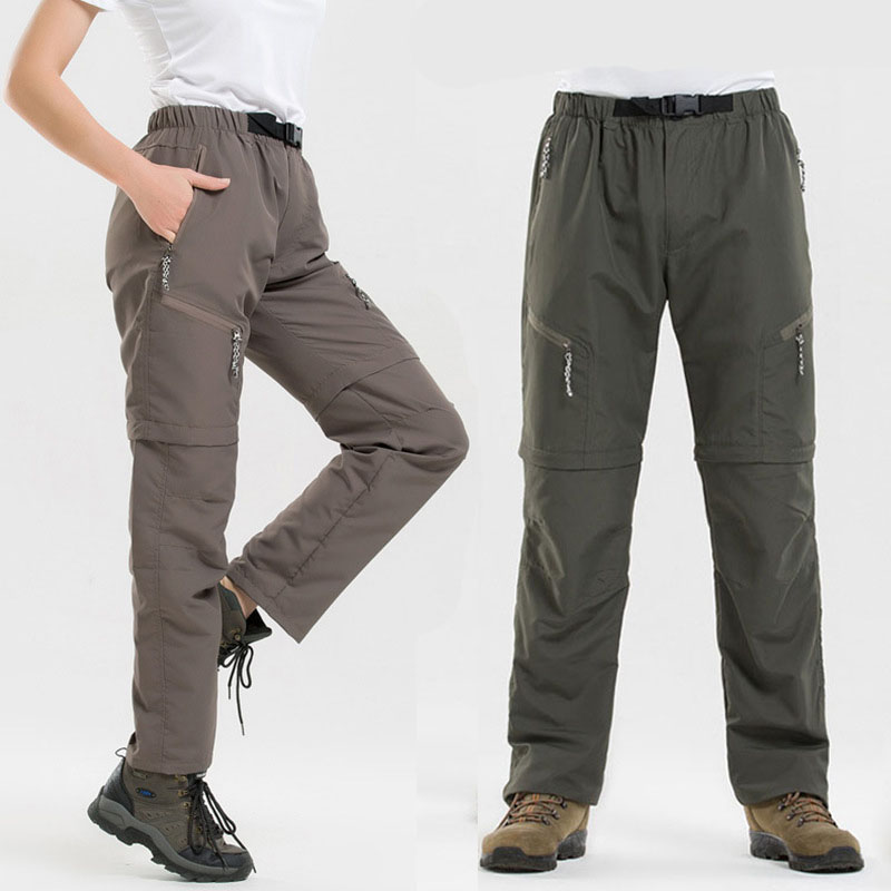 Quick-drying Pant Men Women Removable Pants Camping Sport Outdoor ...