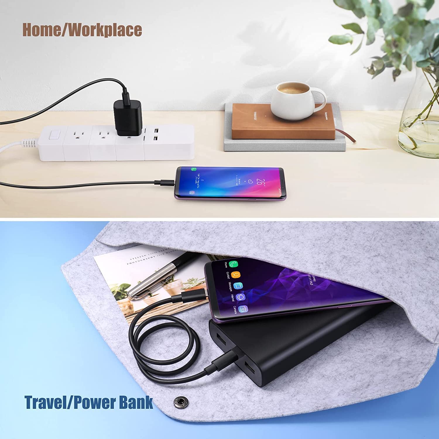 Type C Fast Charger, 25W USB C Wall Charger Super Fast Charging Block ...