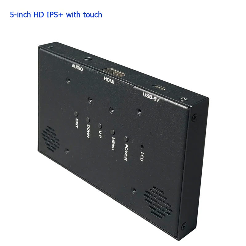 ⭐2024 New 5 inch portable touch screen monitor 800x480 ips metal case ...