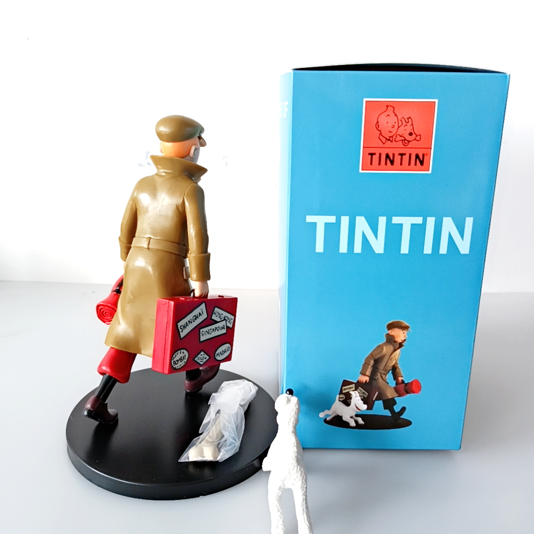 18cm Anime Cartoon The Adventures of Tintin Dupont Pvc Action Figure ...