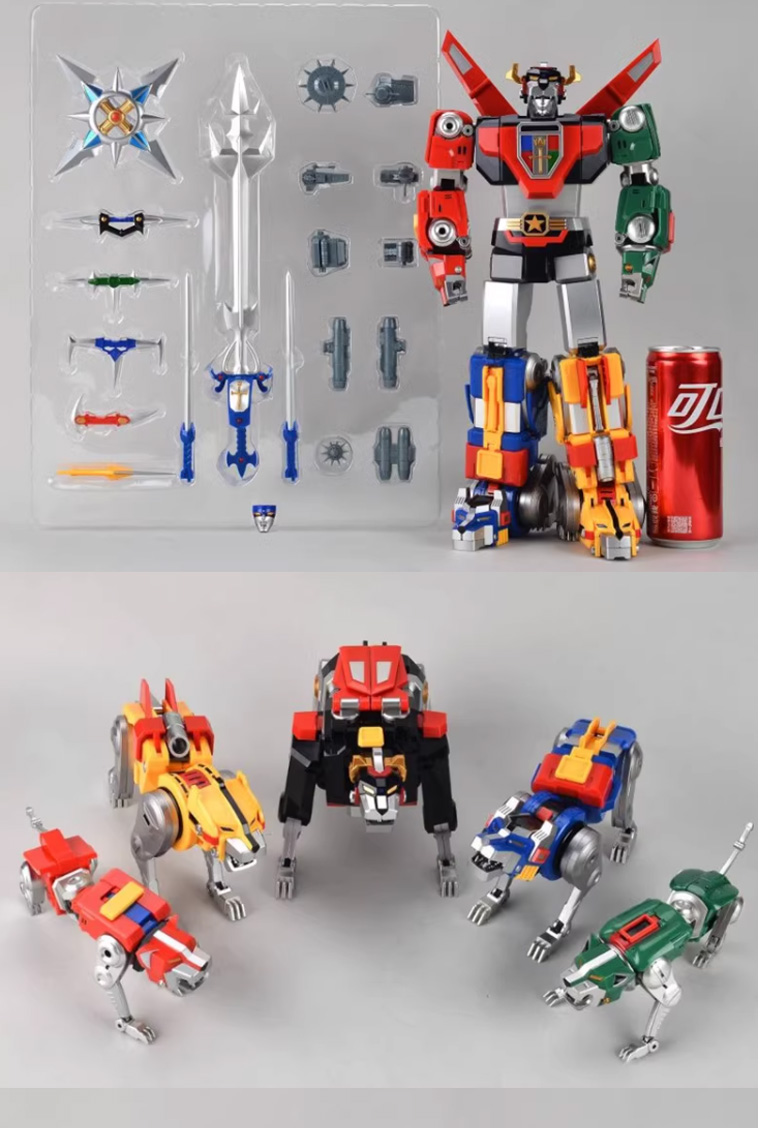 Mc Muscle Bear Voltron God of War King Kong Fit Mechanical Lion Five ...