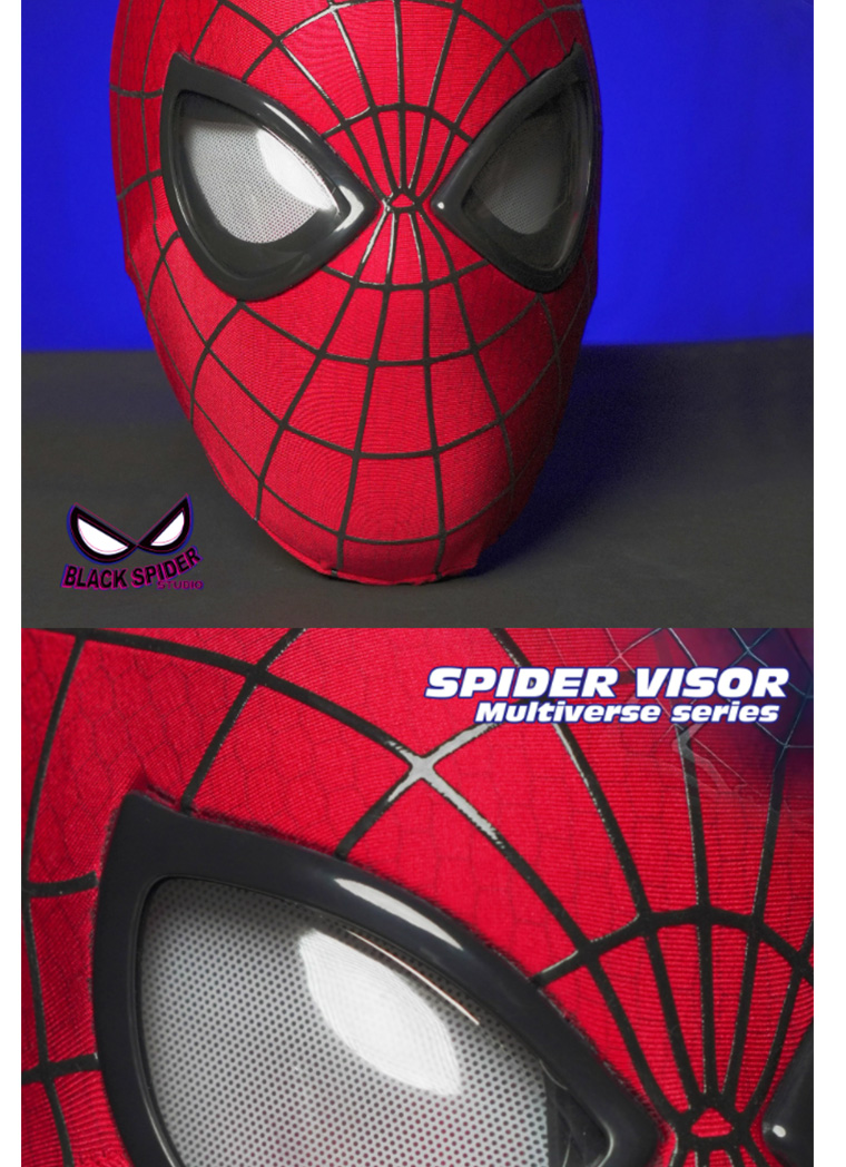 Black Spider The Amazing Spider-Man 2 Mask Movie Restoration Garfield ...